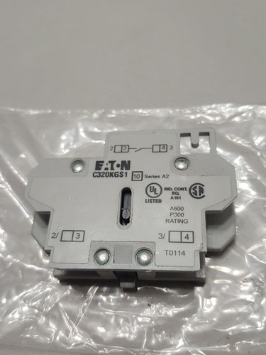 Eaton C320KGS1 Contactor Auxiliary Contact Series A2 | eBay