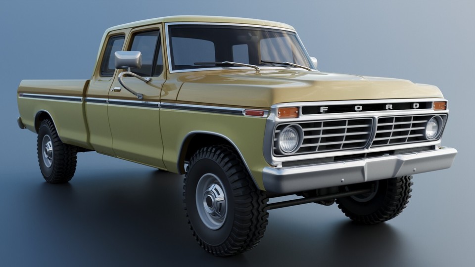 1974 F250 Super Cab Model Kit - 1/24 - 3D Printed | eBay