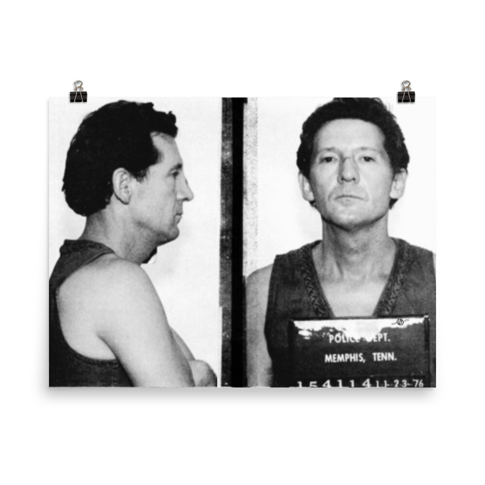 Jerry Lee Lewis Mugshot