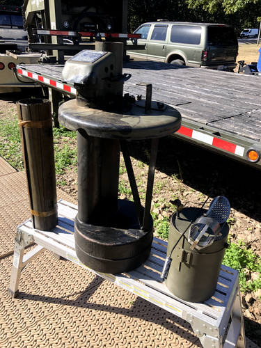 MILITARY SURPLUS IMMERSION HEATER M67 WATER BUFFALO HOT.?? LIQUID FUEL ...