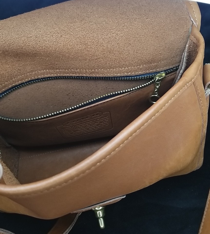 Vintage Coach Leather Devon Shoulder Bag Crossbody Brown No. 1363-334 ...
