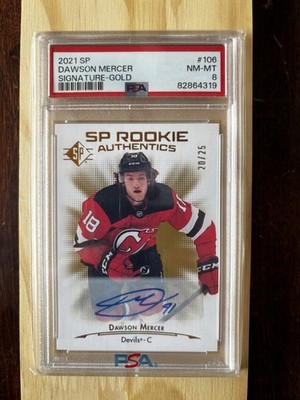 2021 SP Dawson Mercer Signature Gold | eBay