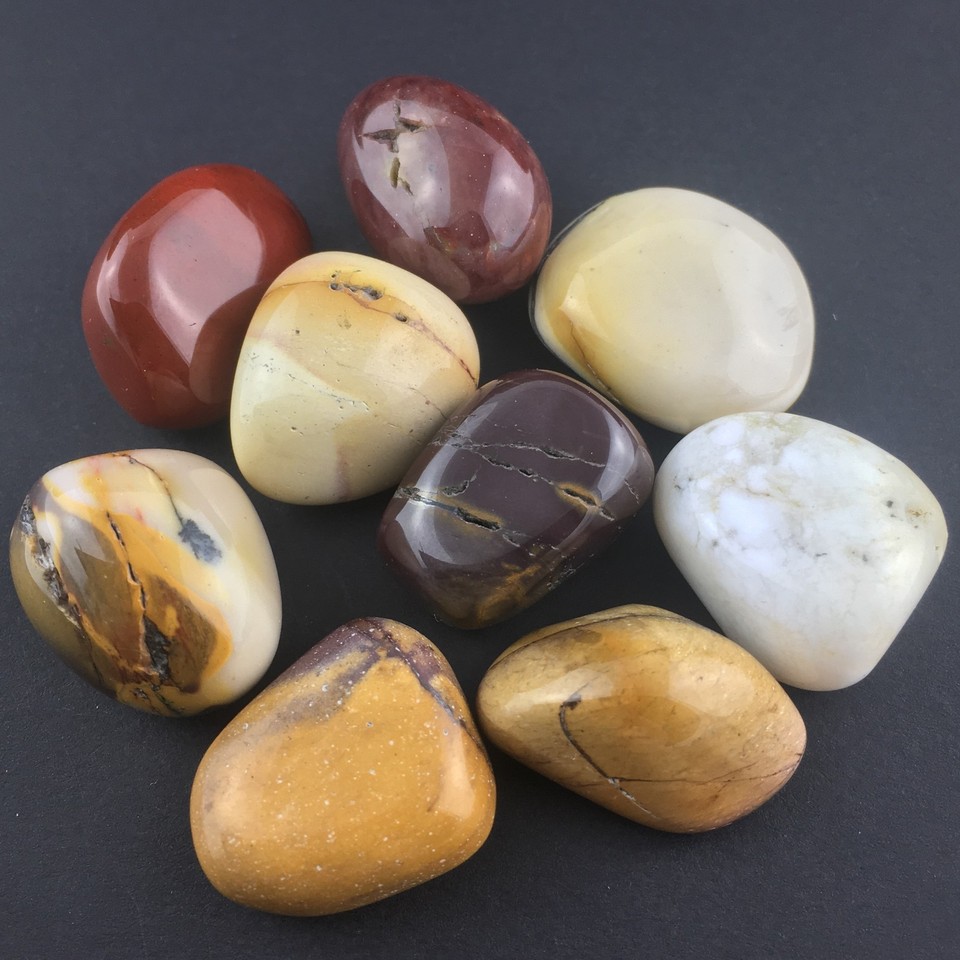 MOOKAITE Jasper Tumbled Stone Crystal Chakra MINERALS Crystal Healing ...