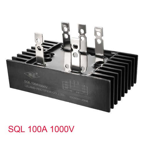 SQL100A 5 Terminals Three Phase Power Bridge Rectifier Diode Module ...
