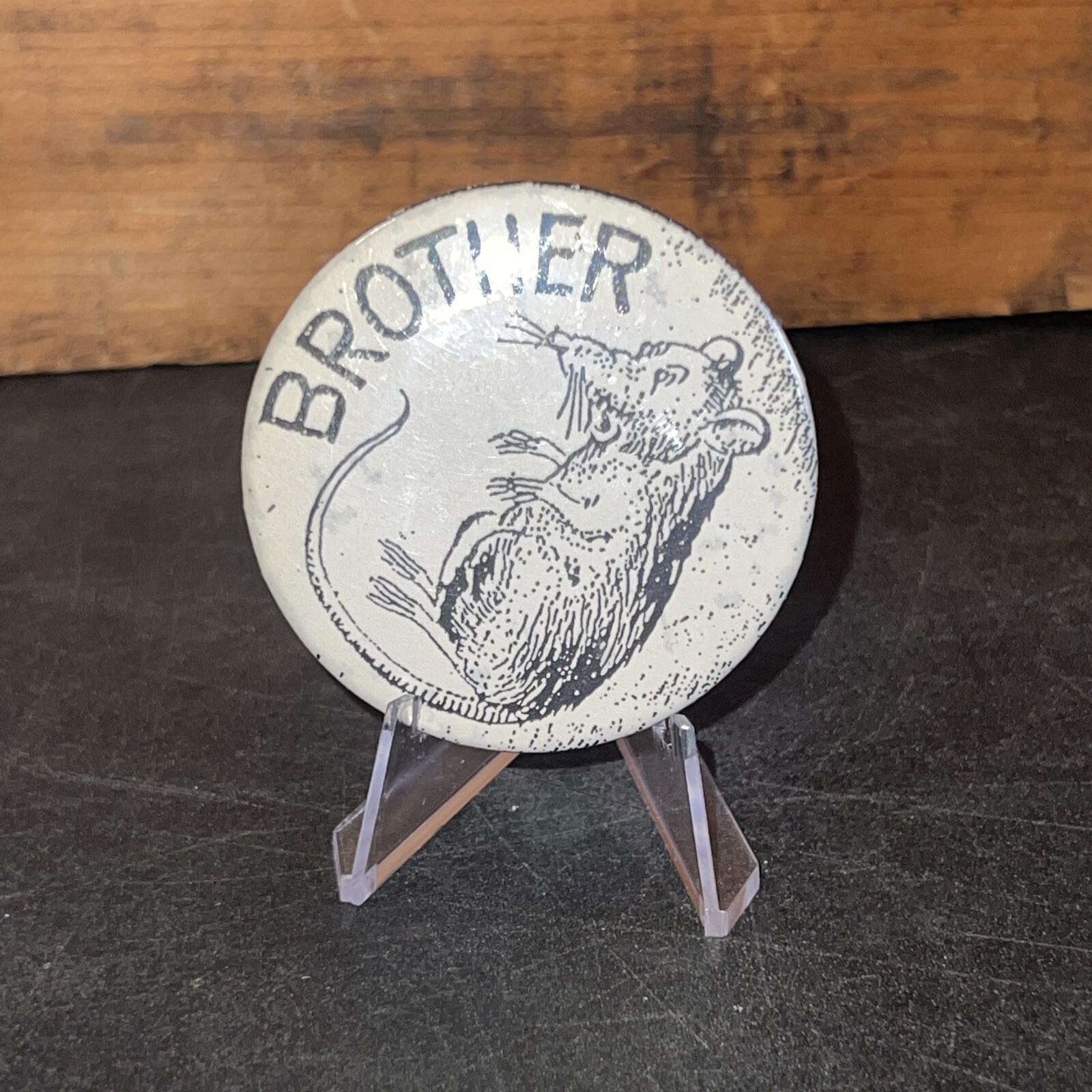 Vintage Anti-Scab Union Line Breaker Rat Pin York Pa Caterpillar Plant ...