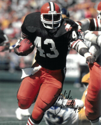 Mike Pruitt signed Cleveland Browns 8x10 Photo #43 | eBay