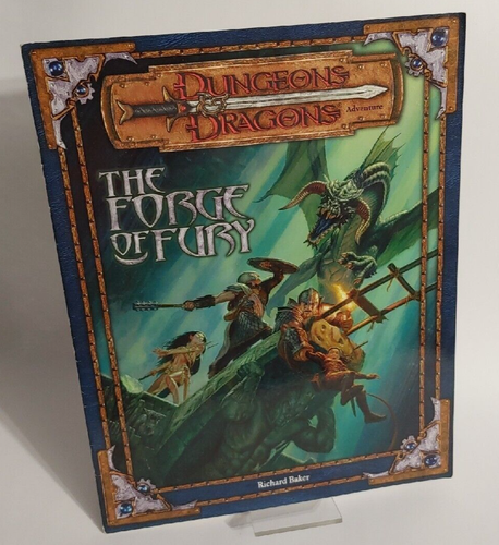 Dungeons & Dragons The Forge of Fury RPG Module | eBay