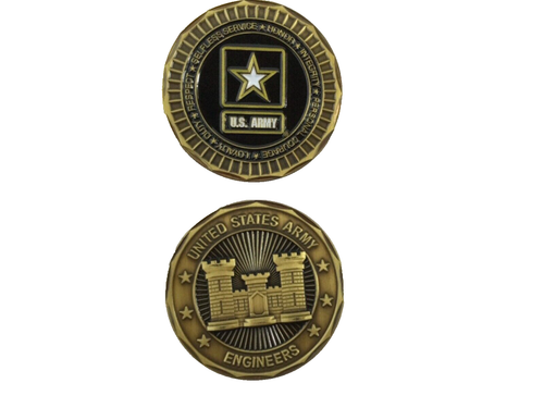 U.S. Army Engineers Challenge Coin | eBay