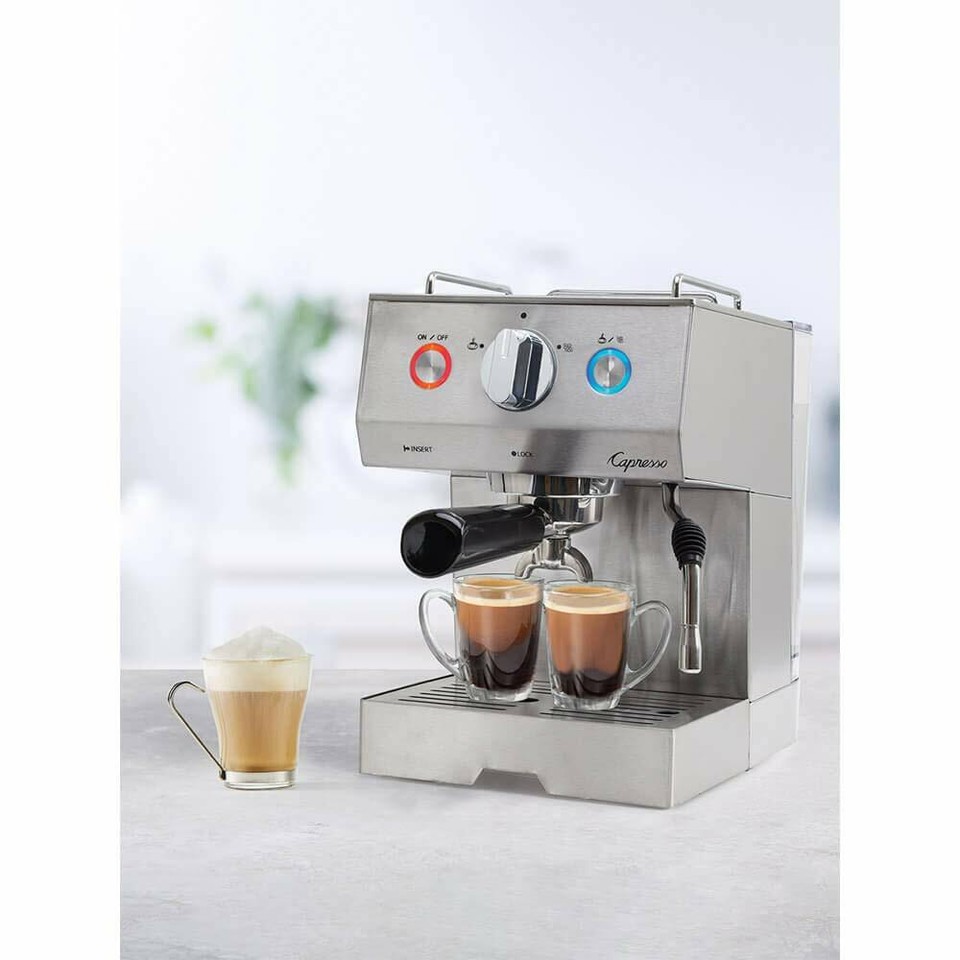Capresso Cafe Select Professional Espresso & Cappuccino Machine ...