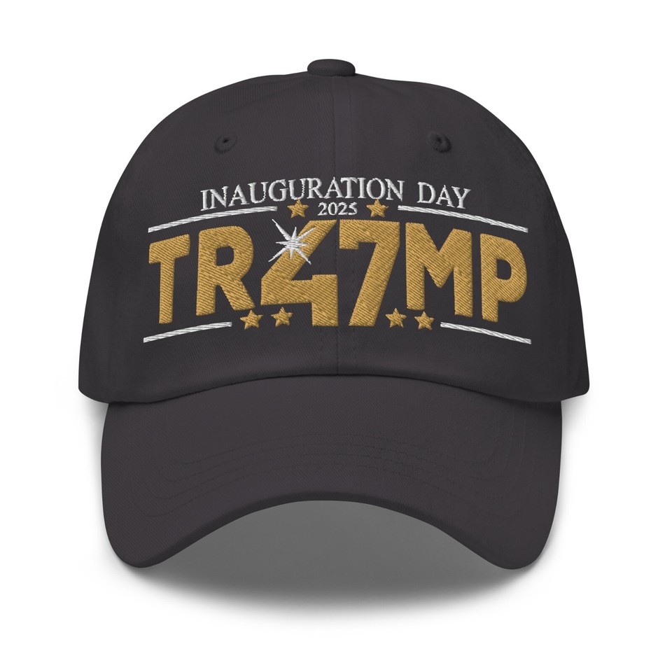 Trump 47 MAGA Gold Inauguration Day 2025 Baseball Cap Dad Hat for Men ...