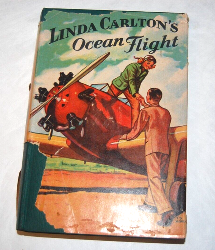 Linda Carlton's Ocean Flight Book by Edith Lavell 1931 First Edition | eBay