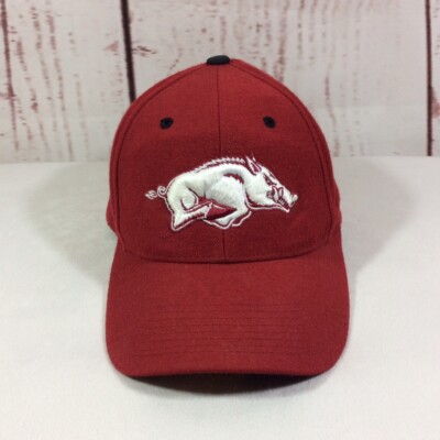 Arkansas Razorbacks Hat Vintage Nike Team Baseball Cap Red Strapback ...