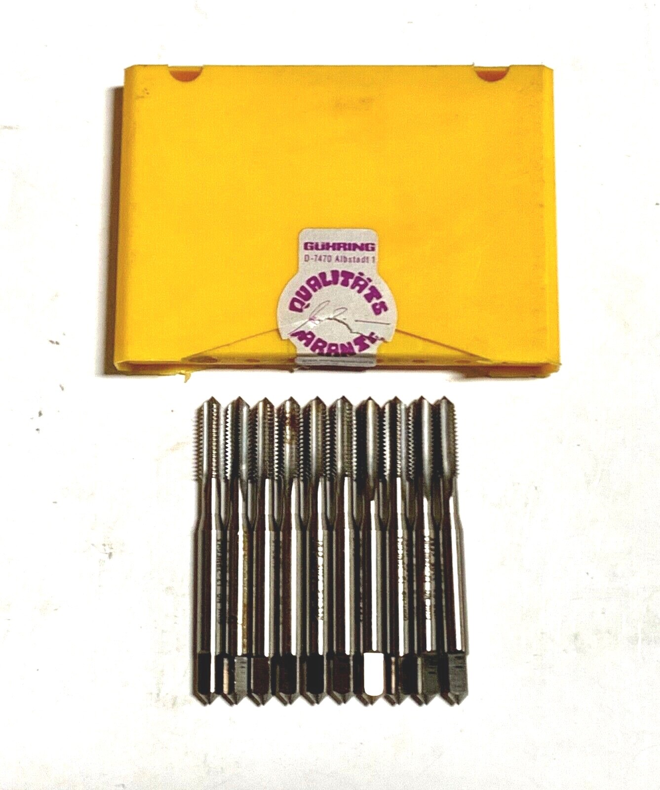 Guhring 12-28 Cobalt Hand Tap Plug Taps H3 4 Flute Made In Germany 10 Pack | eBay