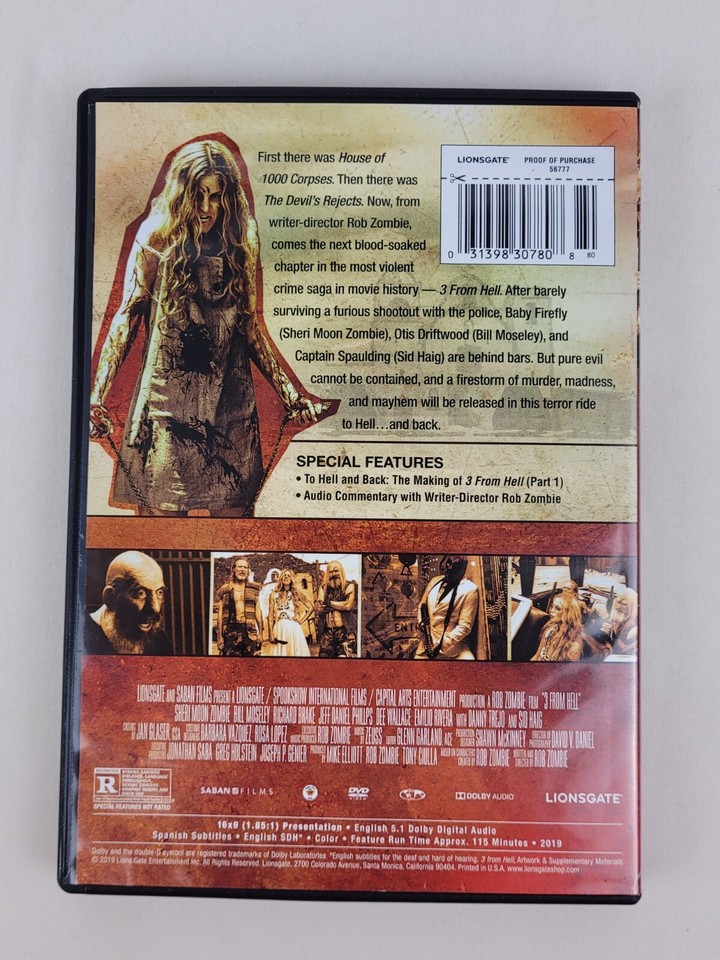 Horror DVDs Thriller Slasher Cult Scary Gory Movies **You Pick** **Read ...