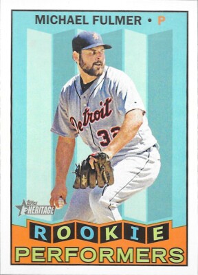 2016 Topps Heritage High Rookie Performers #RP-MF Michael Fulmer ...