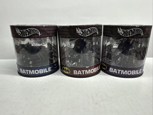 (C3) Hot Wheels Oil Can Batmobile Series Set of 3 (1, 2, 3) | eBay