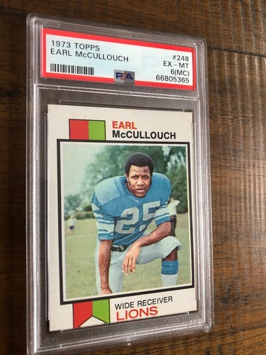 1973 Topps #248 EARL MCCULLOUCH PSA 6 | eBay