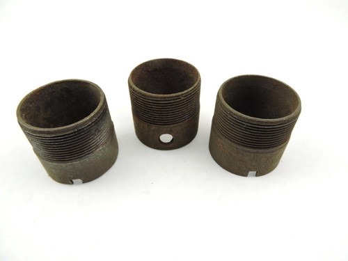 3 Exhaust Pipe Adapters Spigots Stubs Triumph 750 T150 T150V Trident ...