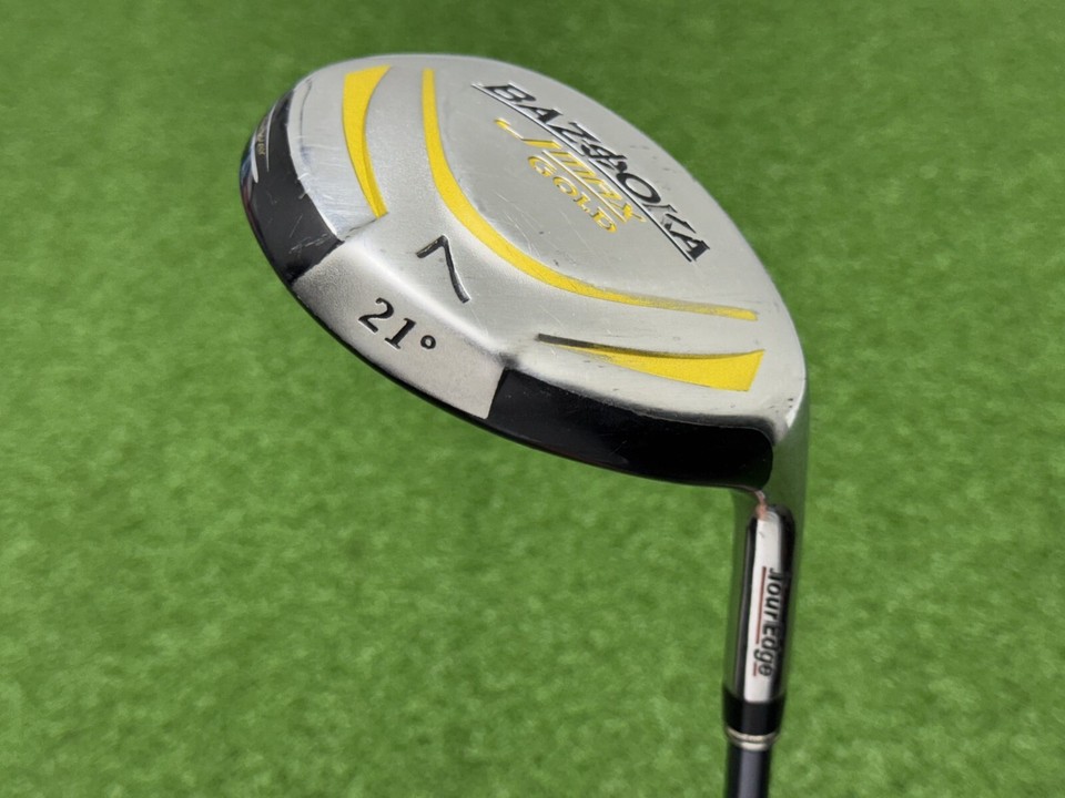 Tour Edge Golf BAZOOKA JMAX GOLD (7) FAIRWAY WOOD 21* Right Graphite ...