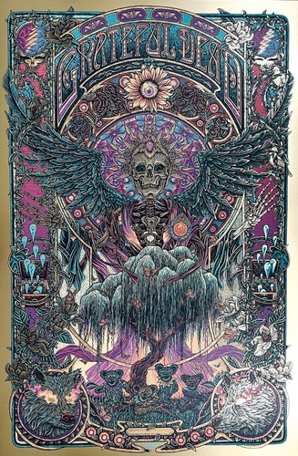 Luke Martin - Grateful Dead: St. Stephen (Foil Variant) Print Poster ...