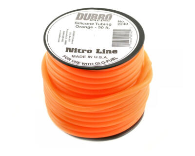 DuBro "Nitro Line" Silicone Fuel Tubing (Orange) (50') [DUB2240] | eBay