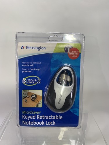 Kensington MicroSaver Keyed Retractable Notebook Security Cable Lock | eBay