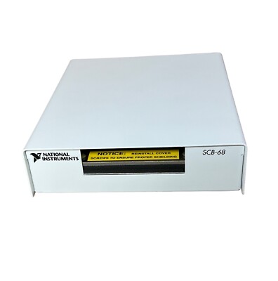 National Instruments NI SCB-68 Shielded Connector Block I/O Screw ...