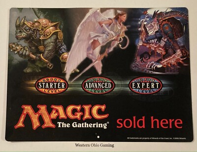 Magic The Gathering 2000 Magic Sold Here Display Promo USED READ MTG ...
