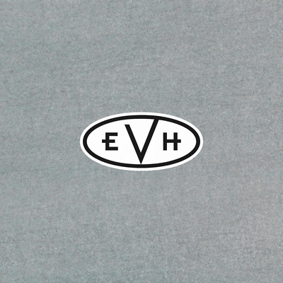 EVH Guitar Hero Logo Sticker Rock Music Sticker Decal - Van Halen ...