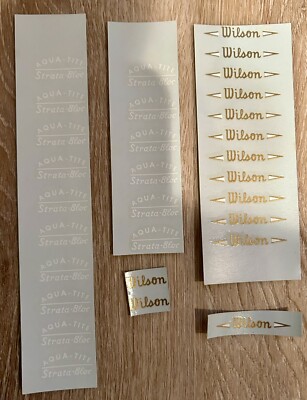 Vintage Golf Shaft Band Sticker- Wilson | eBay