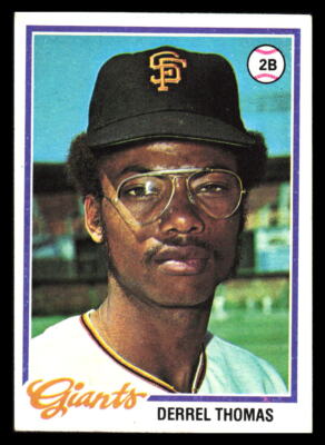 1978 Topps Derrel Thomas #194 San Francisco Giants | eBay