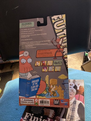 Futurama Zoidberg action figure robot devil build-a-bot part Toynami ...