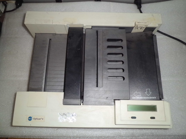 NCS OpScan 4 Scan 10XA Test Scoring Machine FOR PARTS OR REPAIR | eBay