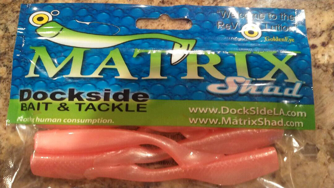 Dockside Matrix Shad 3in Shrimp Creole for sale online | eBay
