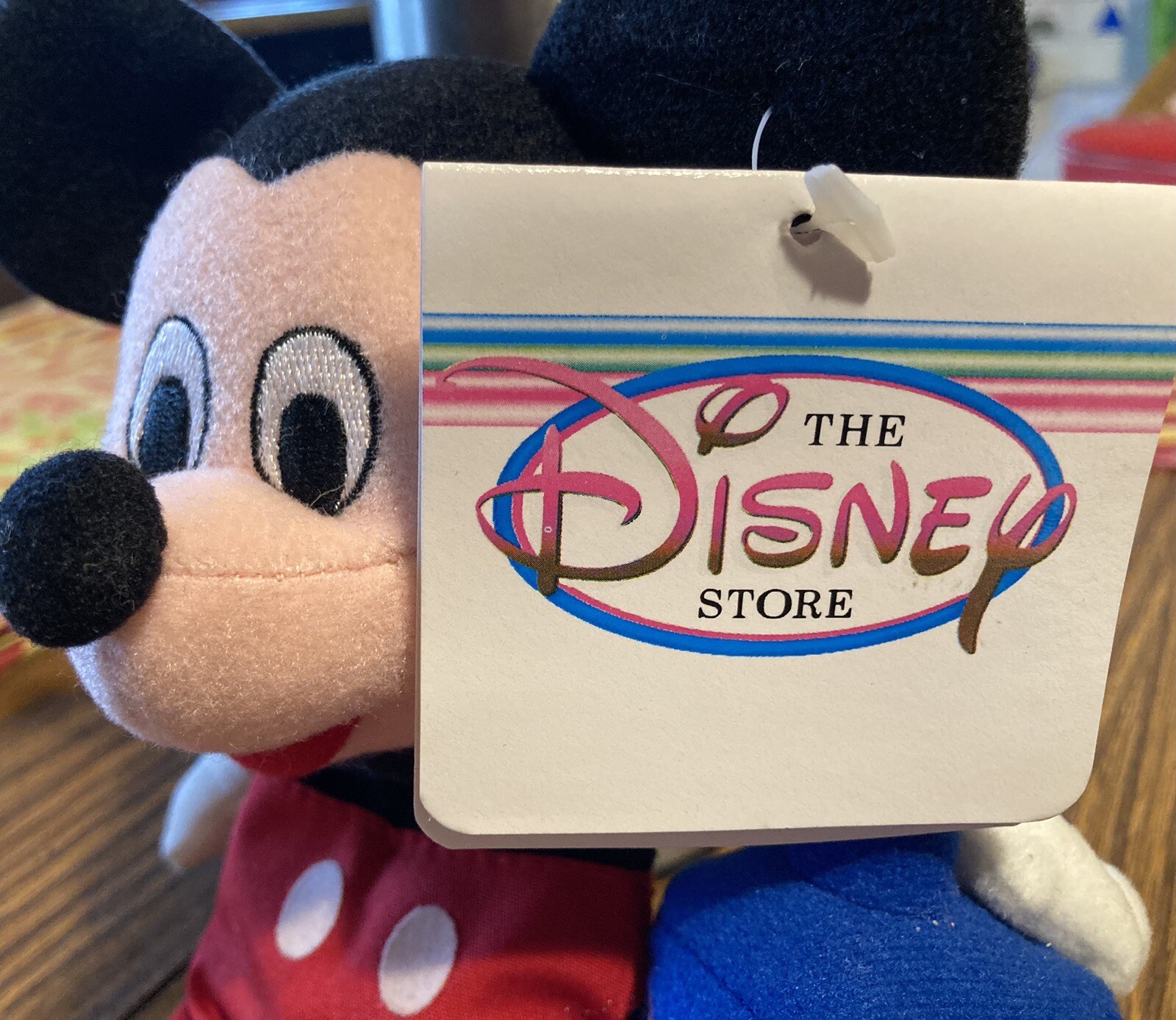 The Disney Store Vintage 1999 Mini 8” Bean Bag Dreidel Mickey Mouse 🕍 ...