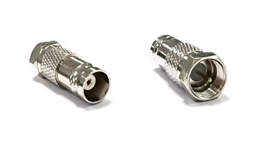 Adapter Connector SAT plug F-Type to BNC socket TV satellite antenna ...