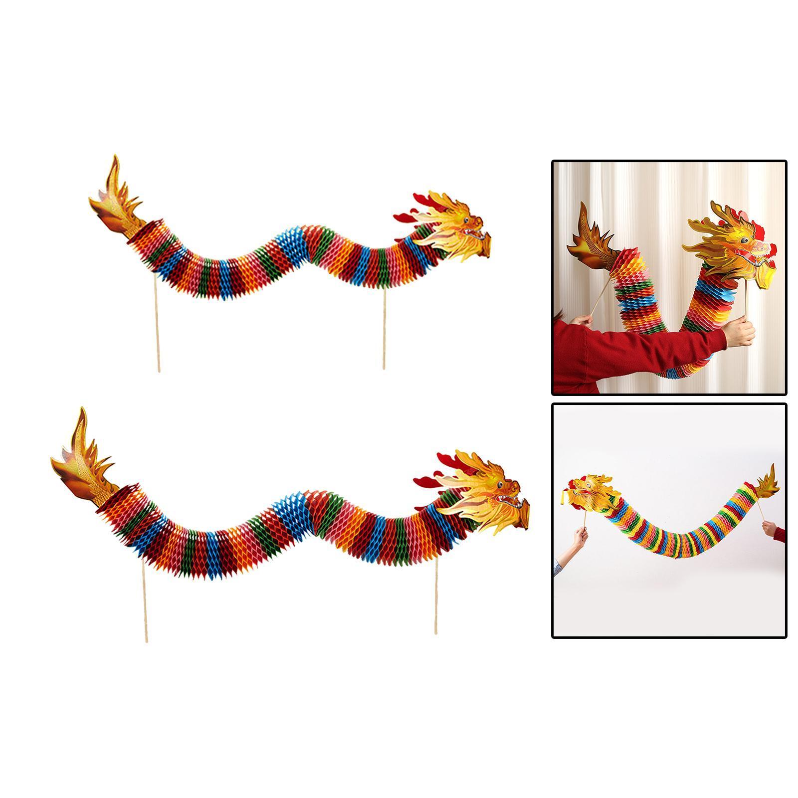 Handmade Paper Dragon Toys Decor for Birthday Party Wedding Lantern ...