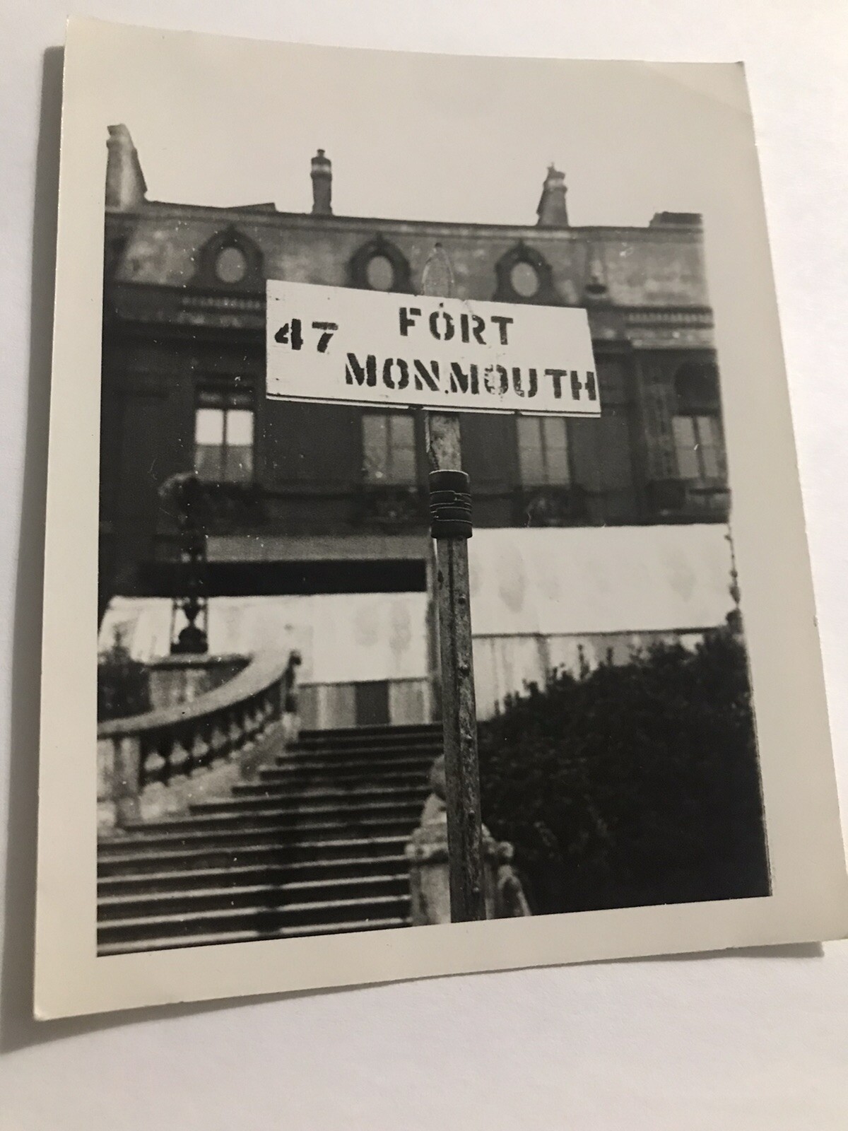 wwii Army Signal Corps 47 Fort Monmouth Oceanport New Jersey Photo | eBay