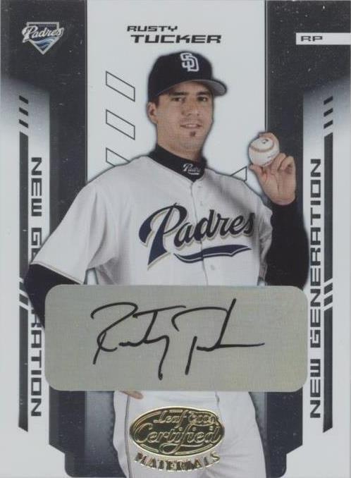 2004 Leaf Certified Materials - New Generation Rusty Tucker #274 /500 ...