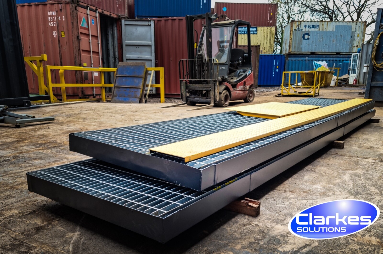 Chemical Spill Bund - For 20ft shipping container | eBay UK