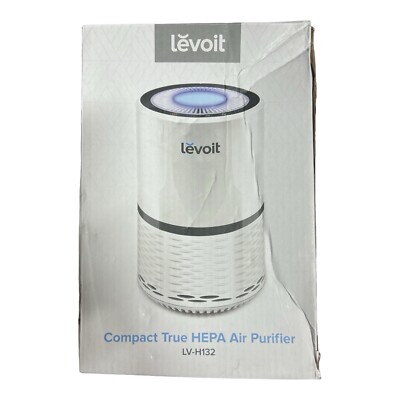 Levoit LV-H132 Compact HEPA Air Purifier with True HEPA Open Box ...