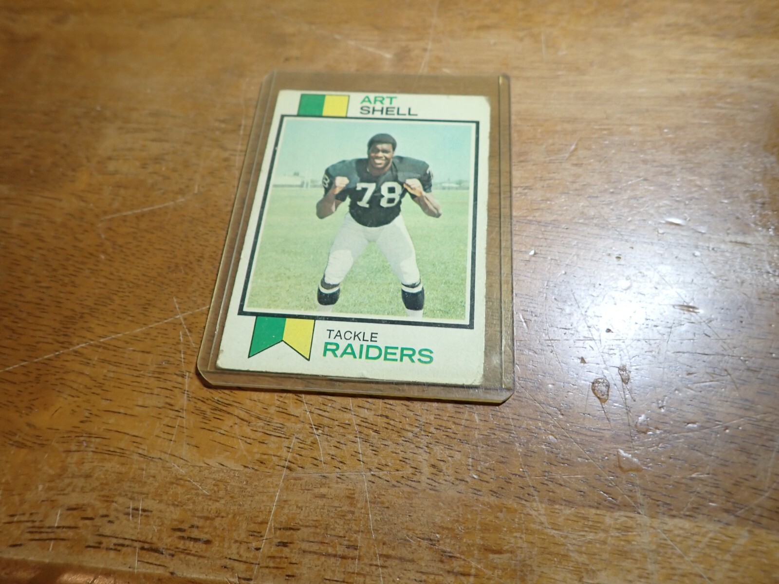 ART SHELL 1973 TOPPS NFL FOOTBALL CARD #77 OAKLAND RAIDERS BX L #108 | eBay