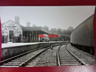 PHOTO DARKROOM - KINGSBRIDGE RAILWAY STATION GWR LODDISWELL AVONWICK ...