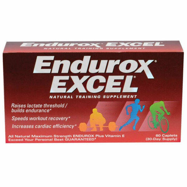 Endurox - Excel Natural Training Supplement - 60 Capsules - EN030036 ...