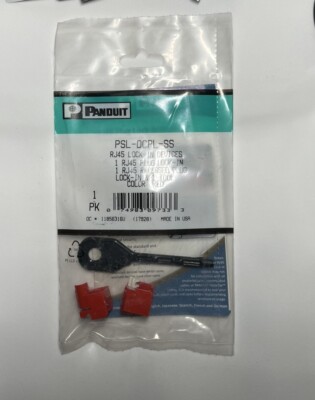 Panduit PSL-DCPL-SS RJ45 Lock-in device lan cable lock USA MADE | eBay