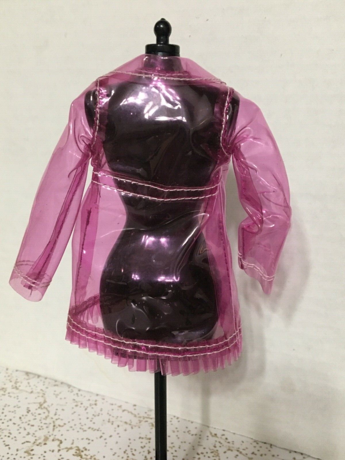 Barbie My Scene Kennedy Doll’s Splashy Chic Pink Rain Coat Raincoat ...