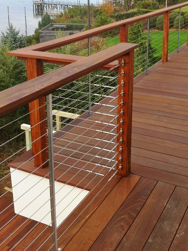 Deck Railing Stainless Steel UltraShield Naturale 1.8m Hand & Base