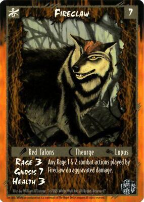 Rage CCG Fireclaw - The Umbra | eBay