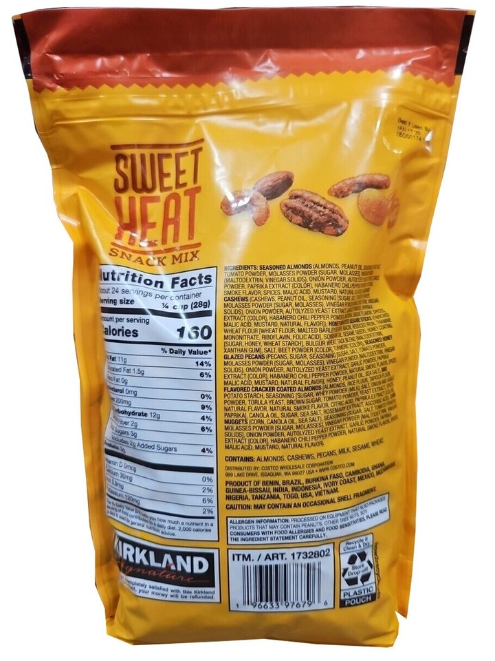 Kirkland Signature Sweet Heat Snack Mix 24 OZ 196633976796| eBay