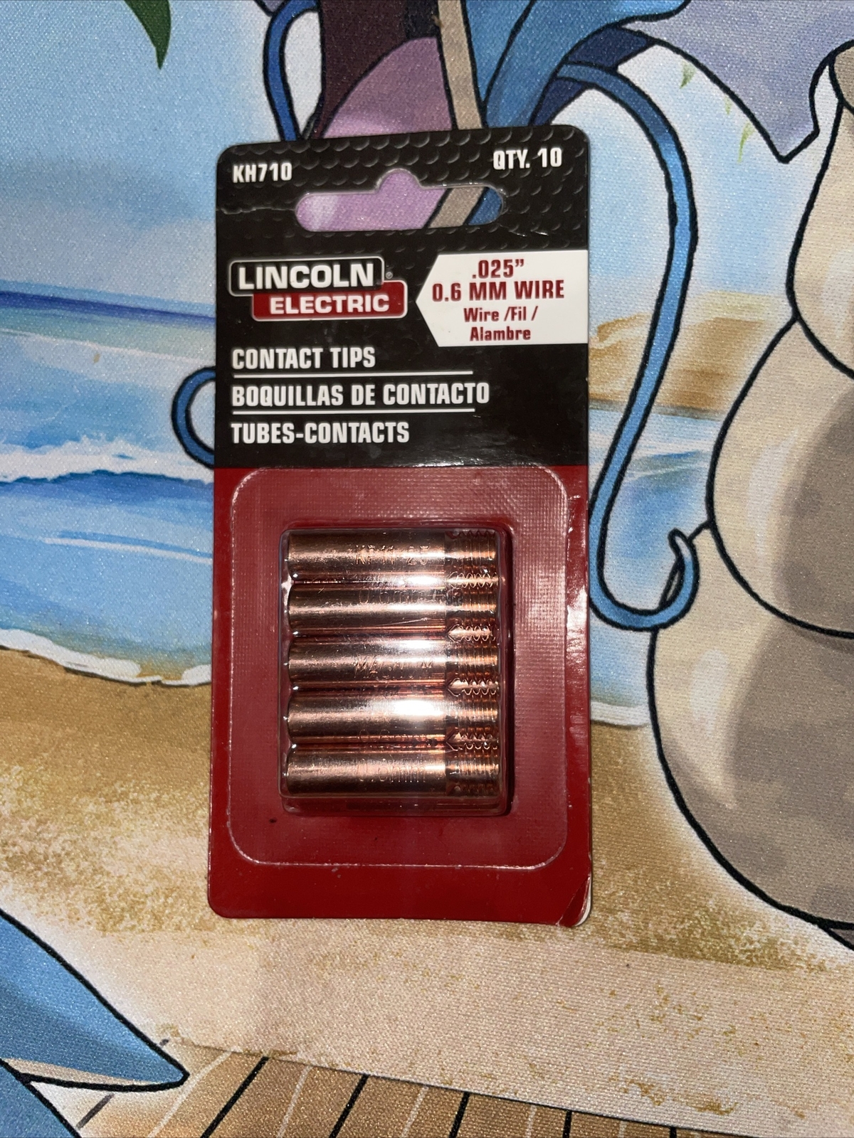 Lincoln Electric Contact Tips 0.25" 0.6mm Wire - 10 Pack KH710 | eBay